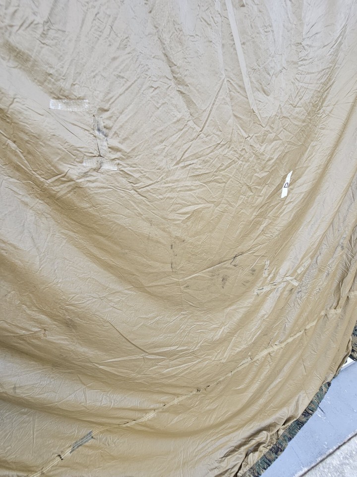 GI USMC Ripstop Nylon Reversible Tarp MARPAT Woodland Coyote USA Made ...