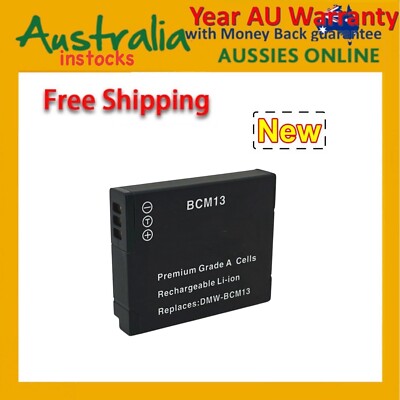 1680mAh Black Battery For Panasonic DMW-BCM13 E DMW-BCM13PP VSK0800 ...