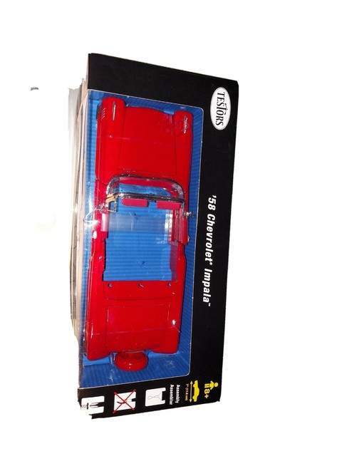 Testors Easy Builder Silver Series Kit 1958 Chevrolet Impala for sale ...