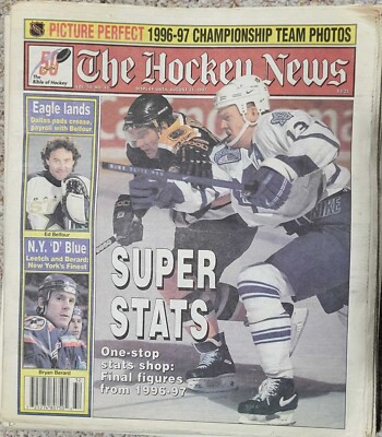 The Hockey News Newspaper - August 31, 1997 (Vol. 50, No. 40) | eBay