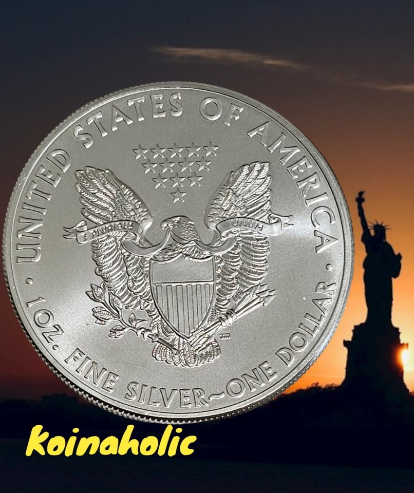 2013 $1 American Silver Eagle Uncirculated, Better Back Date Fast 🚢 | eBay