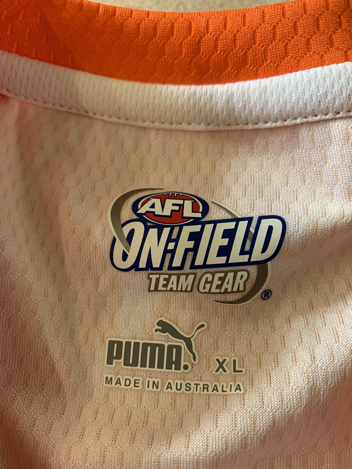 2022 GWS Giants AFL Training Running Tee Shirt Top Puma | eBay