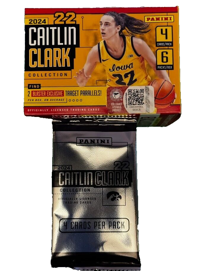 🔥2024 Caitlin Clark Collection Factory SEALED PACK Potential AUTOGRAPH🔥 ...