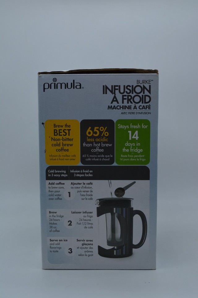Primula Burke 1.6Qt / 1.5 Litre Carafe Cold Brew Coffee Maker | Drip ...