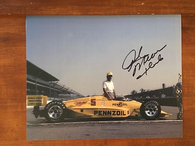 Rick Mears Signed Indy 500 Indianapolis 8 X 10 Photo Autographed 1988 ...