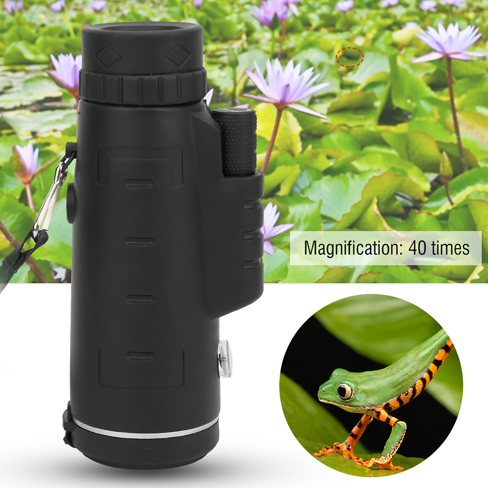 40x60 Monocular Telescope Waterproof Outdoor Monocular Monocular With ...