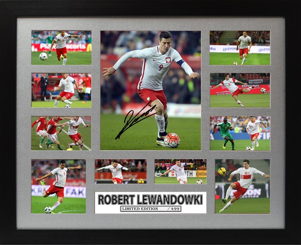 Robert Lewandowski Signed Framed Memorabilia Limited Edition V1 | eBay