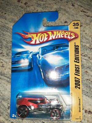 Hot Wheels Shell Shock, 2007 First Editions, Orange-Red, 35/156 (B3) | eBay