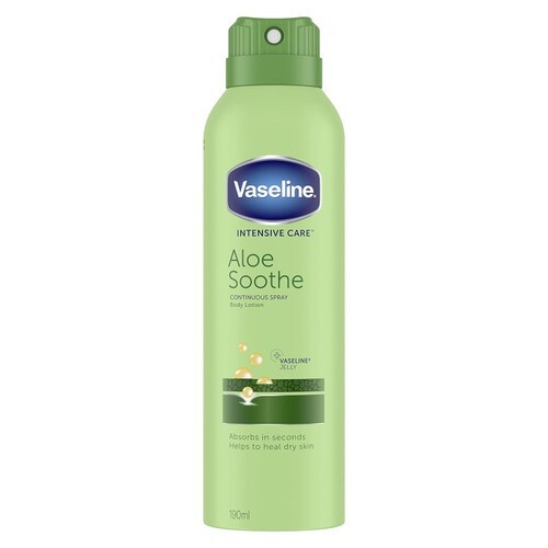 Vaseline Intensive Care Aloe Soothe Spray Moisturizer 6.5 oz ...