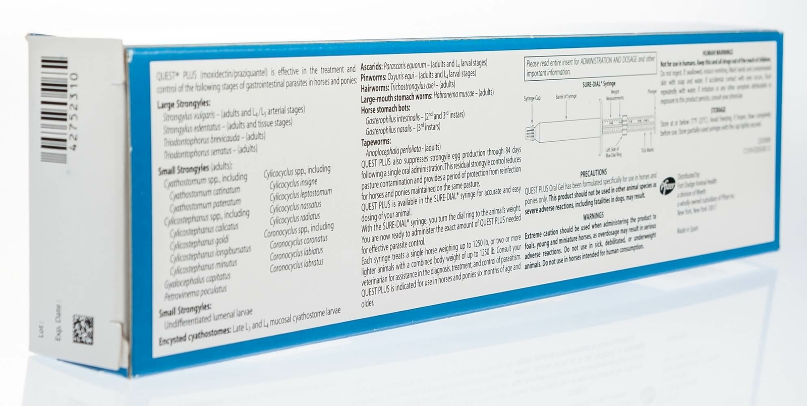 Quest Plus Equine Oral Gel, 1 ds 726287175216| eBay