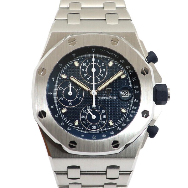 Audemars Piguet Royal Oak Offshore Blue Men's Watch - 26238ST.OO.2000ST ...