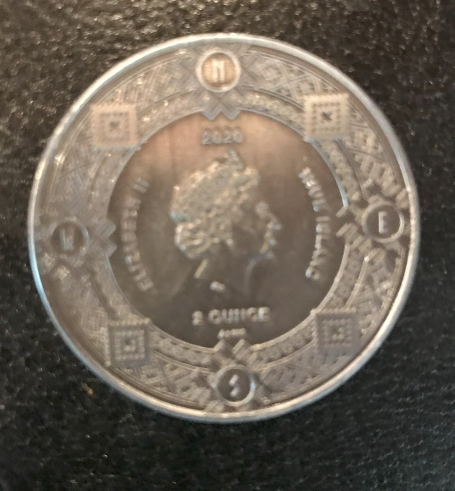 Rare 2020 Yin-Yang Sun God -Niue Tree of Life Diagram-Gorgeous Silver ...