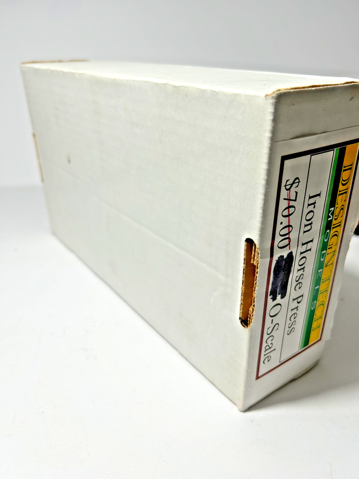 Design Tech Models O Scale Kit 1:48 Iron Horse Press Opened Box | eBay