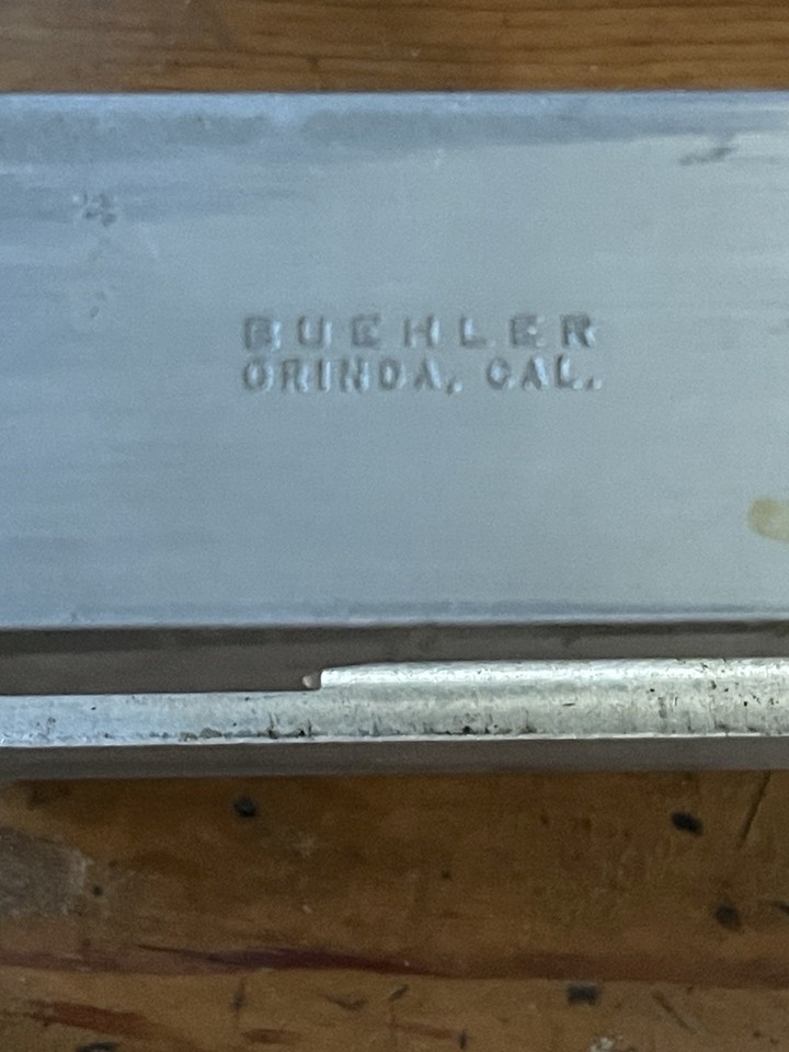 Vintage Buehler Bolt bending block for Springfield- M54 -Mauser #21015 ...