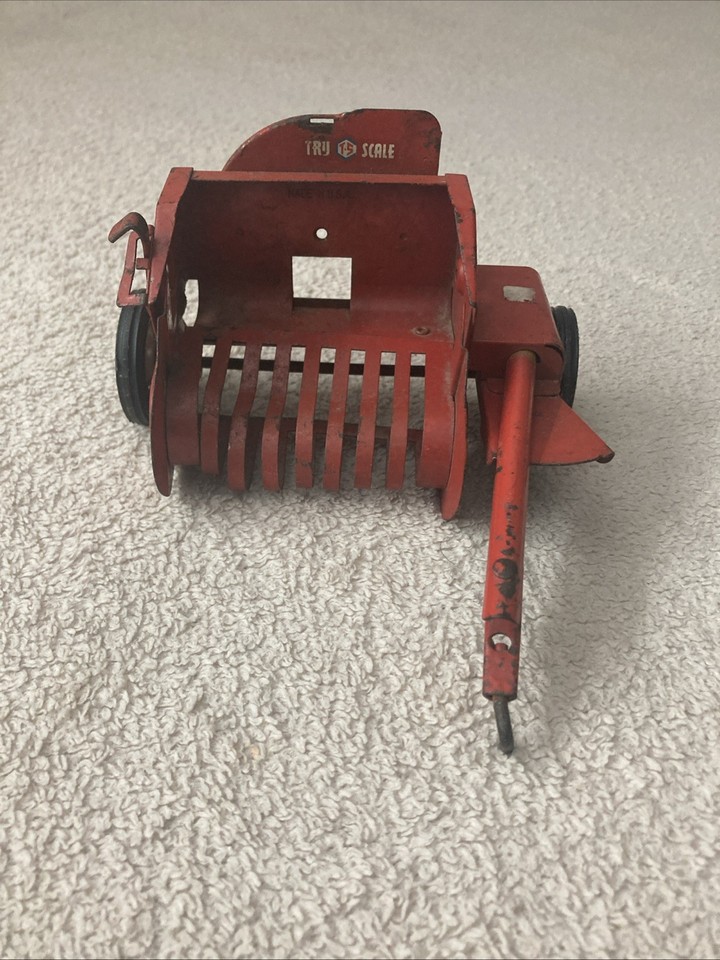 1/16 vintage true scale hay baler as is | eBay
