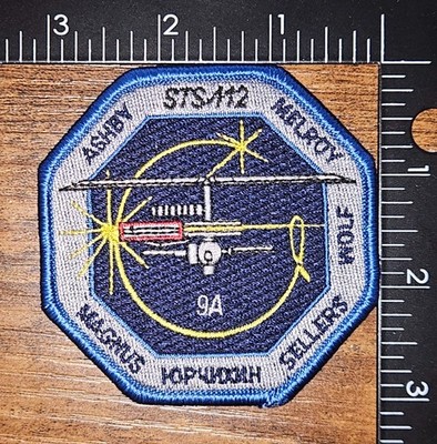 NASA Space Satellite STS-112 Ashby Melroy Wolf Sellers Magnus Patch | eBay