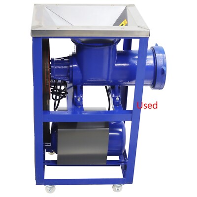 Second Hand! 62 Bone Crusher Meat 4KW Powerful Meat Crusher Feeding ...