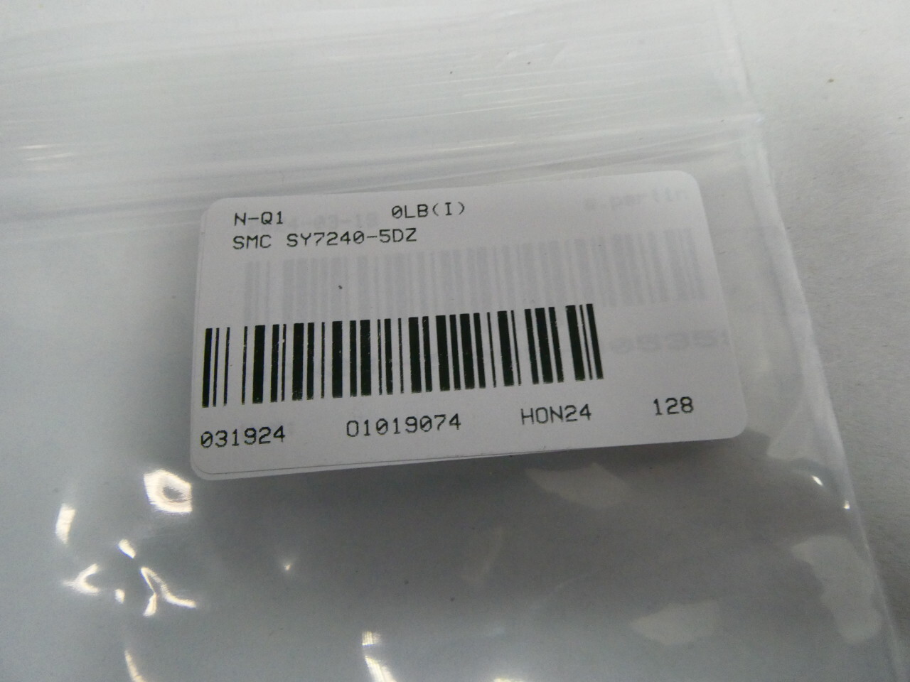 Sy7240-5dz SMC in Bag Solenoid Valve SY72405DZ for sale online | eBay