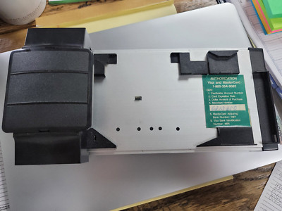 DataCard Vintage Addressograph Manual Credit Card Machine | eBay
