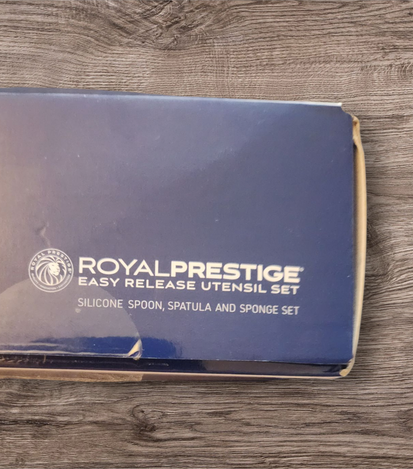 Royal prestige silicone spoon, spatula, and sponge set | eBay