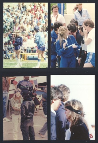 Lot (4) HEATHER LOCKLEAR On BATTLE OF THE NETWORK STARS ca 1980s Leggy ...