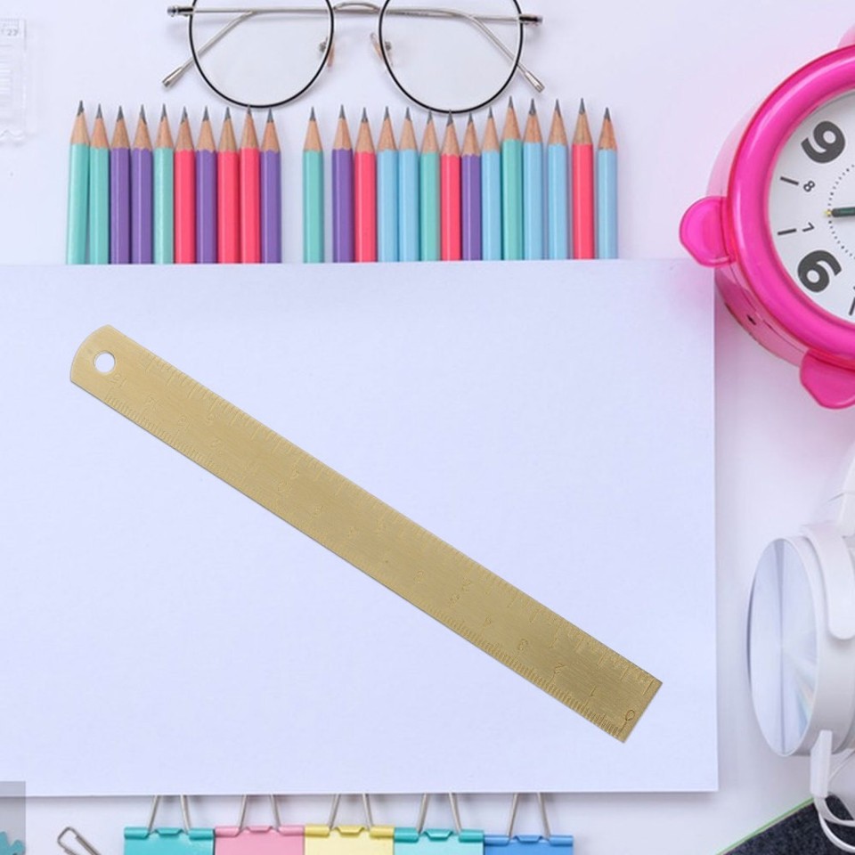 Ruler Drawing Tool Student Office Set Measuring Drafting Stationery ...