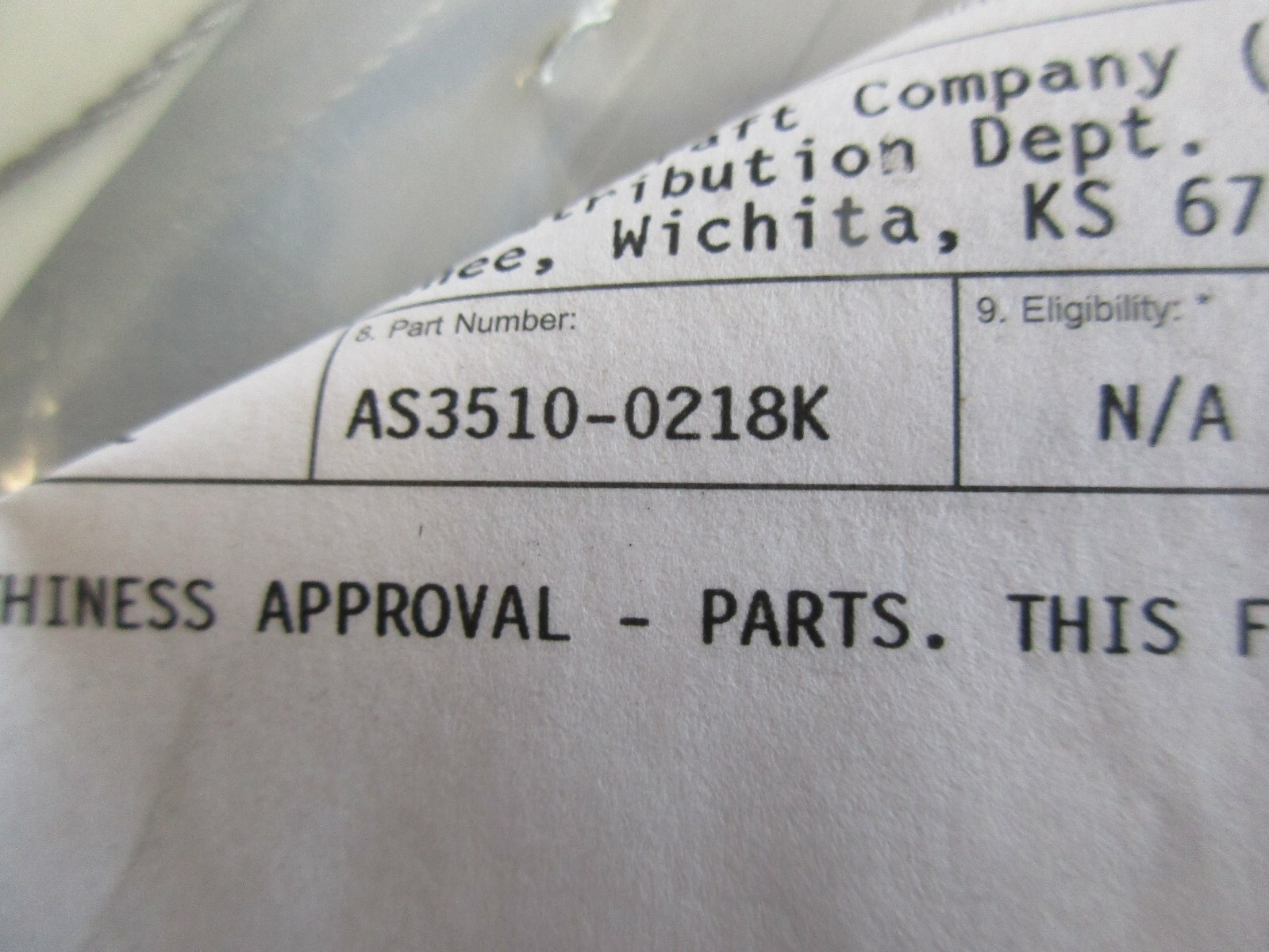 Cessna Aircraft Cable P/N AS3510-0218K (TA) Surplus for sale online | eBay