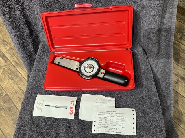 PROTO J6177F Dial Torque Wrench Drive Size 3/8 In. 0 - 250 in Lbs for ...