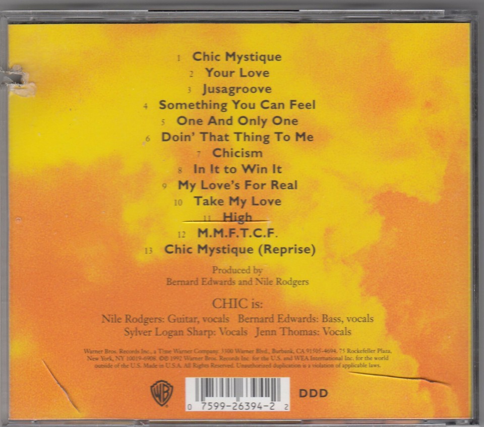 Chic-Ism by Chic (CD, Mar-1992, Warner Bros.) 75992639422| eBay
