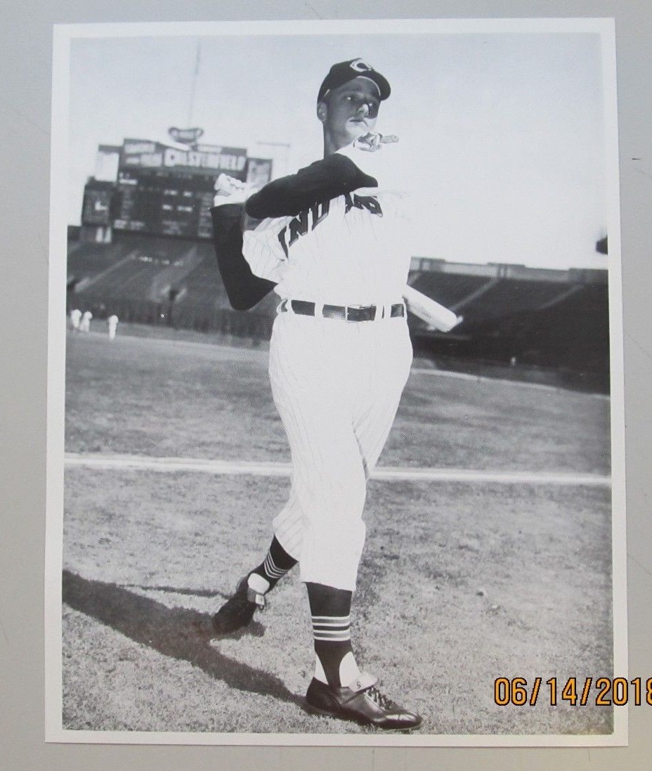 ROGER MARIS ROOKIE PHOTO 8X10 CLEVELAND INDIANS 1957 NEW YORK YANKEES ...