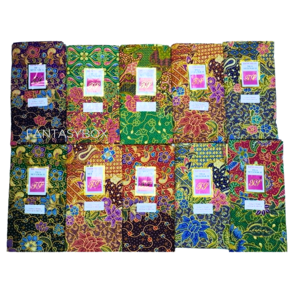 1 x Malay Sarong Batik Traditional Summer Lower Garment Random Color ...