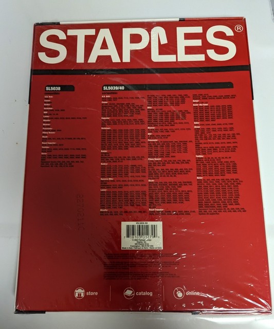 Staples Copier Transparency Film 100 Sheets 8.5 X 11 Inches for sale ...