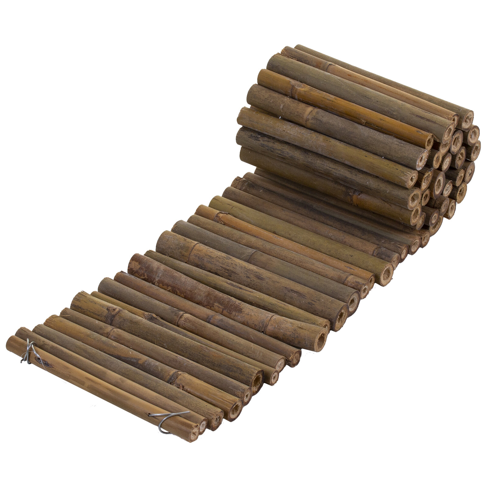 Bamboo Flexible Garden Lawn Edging Partition Border Edge Partitions ...