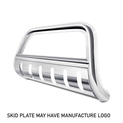 Kasei Bull Bar Push Brush Guard w/Skid Stainless Fits 06-11 Mercedes ...