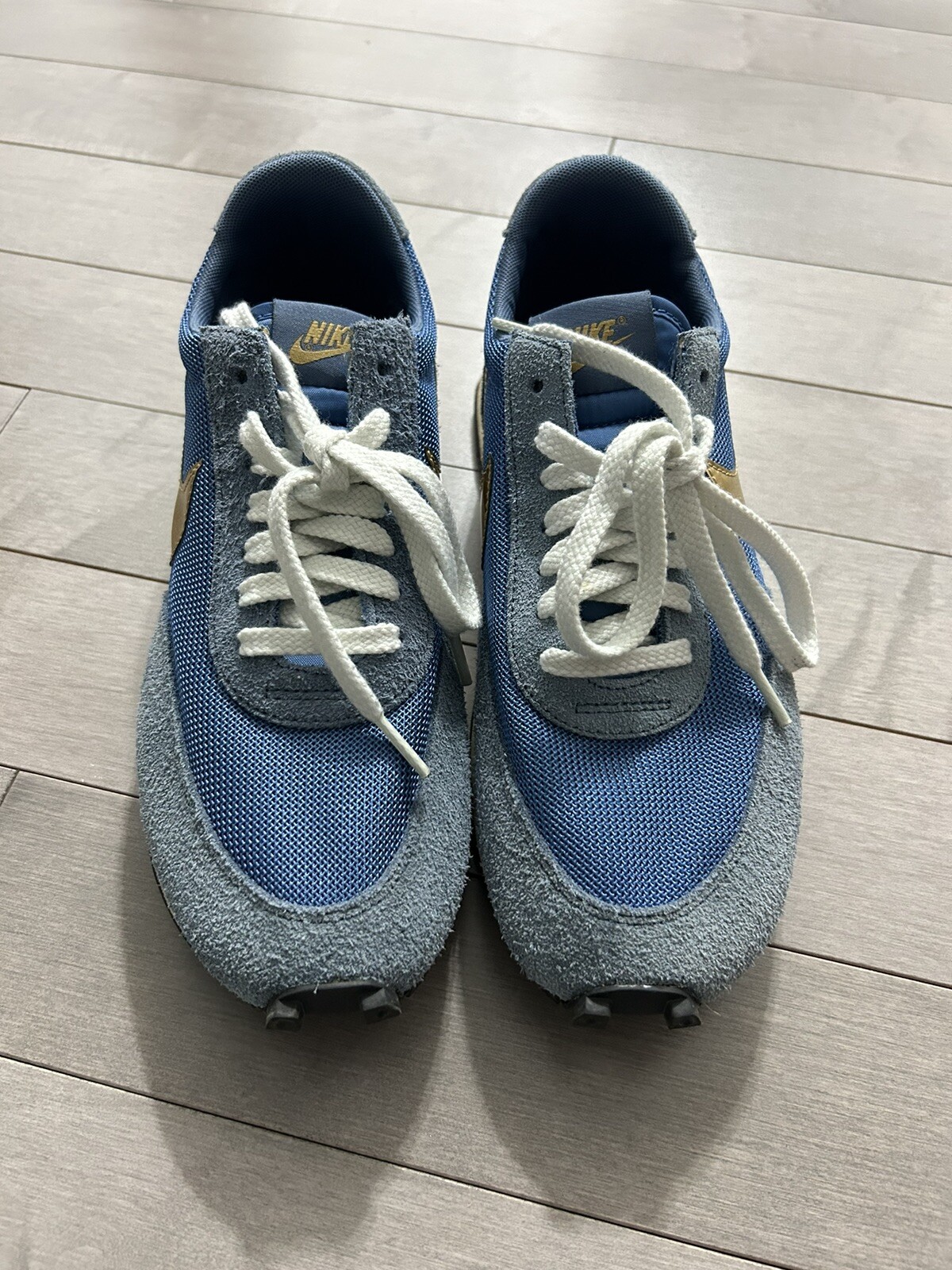 Men’s Nike daybreak blue metallic gold size 9 - Gem