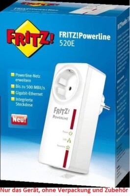 AVM Fritz! Powerline 520e (20002524) von Händler ⭐⭐⭐⭐⭐ | eBay.de