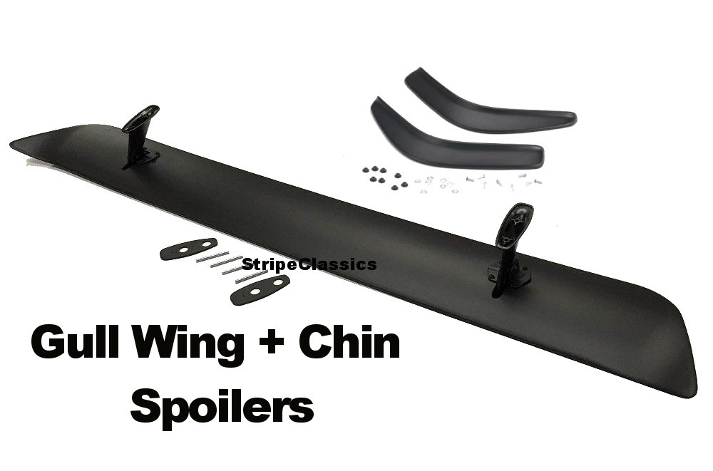 71 Plymouth Road Runner GTX Gull Wing Spoiler w/Under Brackets & Chin ...