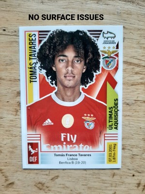 2019 Panini Futebol 19-20 TOMAS TAVARES ROOKIE Sticker #361 Benfica ...