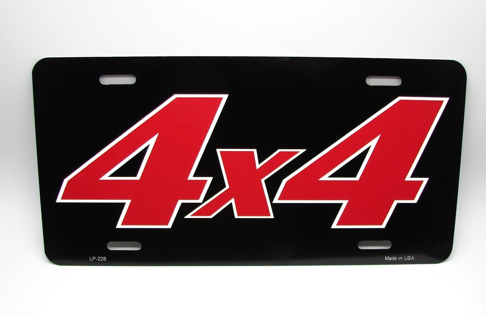 4X4 OFF ROAD METAL CAR LICENSE PLATE FOR TRUCK SUVS. 4X4 NOVELTY ...