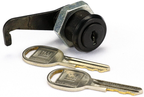 1984 - 1994 Corvette + Pontiac Console Lock + Key Set CORRECT Oval Keys ...