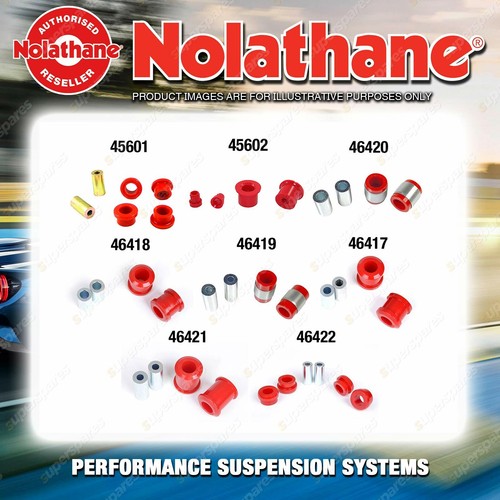 Nolathane Control arm bush kit for VOLKSWAGEN GOLF MK6 R TYP 5K 6CYL ...
