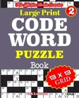 Large Print CODEWORD PUZZLE Book; Vol. 2 by Jaja Media: New | eBay