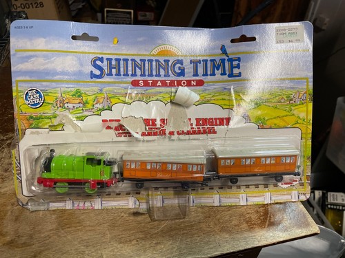 ERTL Shining Time station Percy the Small Engine with Annie & Clarabel ...
