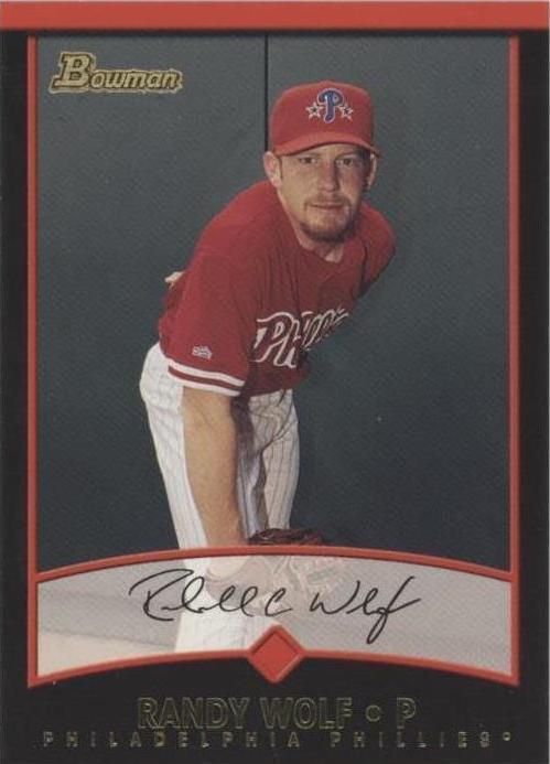 2001 Bowman - Randy Wolf #39 for sale online | eBay