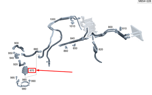 Pompe à eau moteur MERCEDES-BENZ C S206 A0005003101 NEUF ORIGINE | eBay