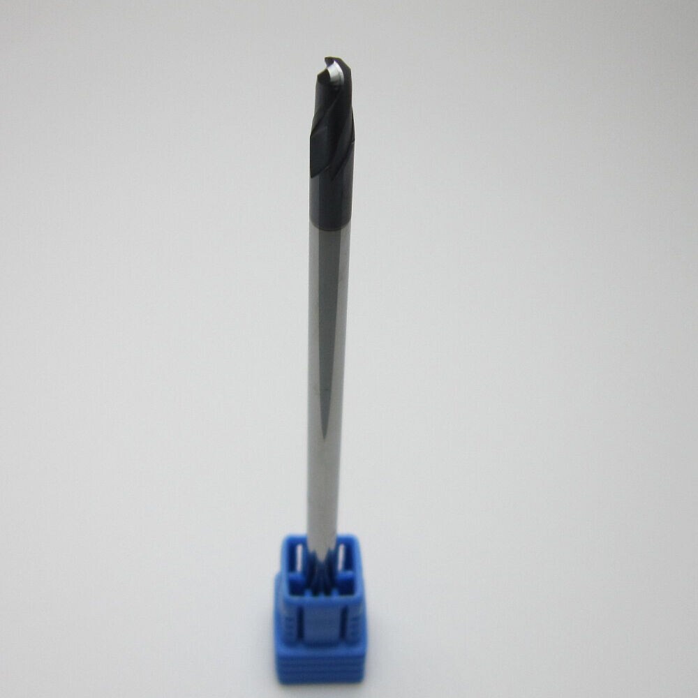 ? Extra Long End Mill Shank 100MM Radius Tungsten Carbide Ball Nose 2 ...