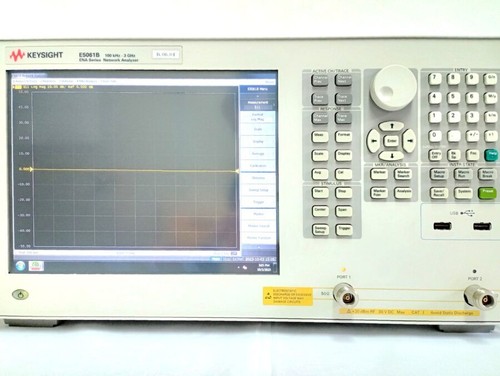 Agilent Keysight E5061B Network Analyzer 100kHz-1.5 GHz Option Used Working | eBay