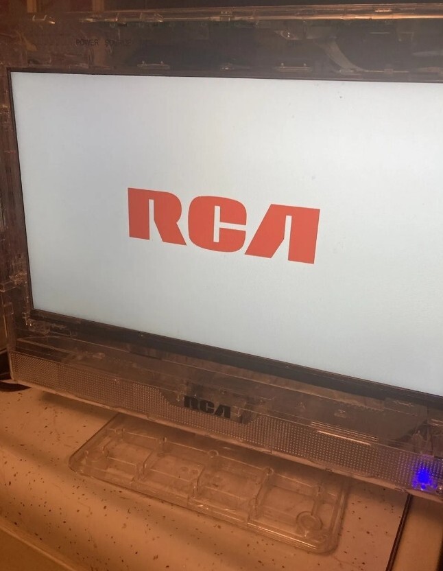 RCA 13 Inch Clear Prison TV J13SE821 NO Remote Tested and Working | eBay