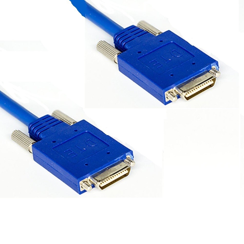 Cisco CAB-SS-2626X Cable Blue Cable Length DTE DTE-DCE Cable For WIC-2T ...