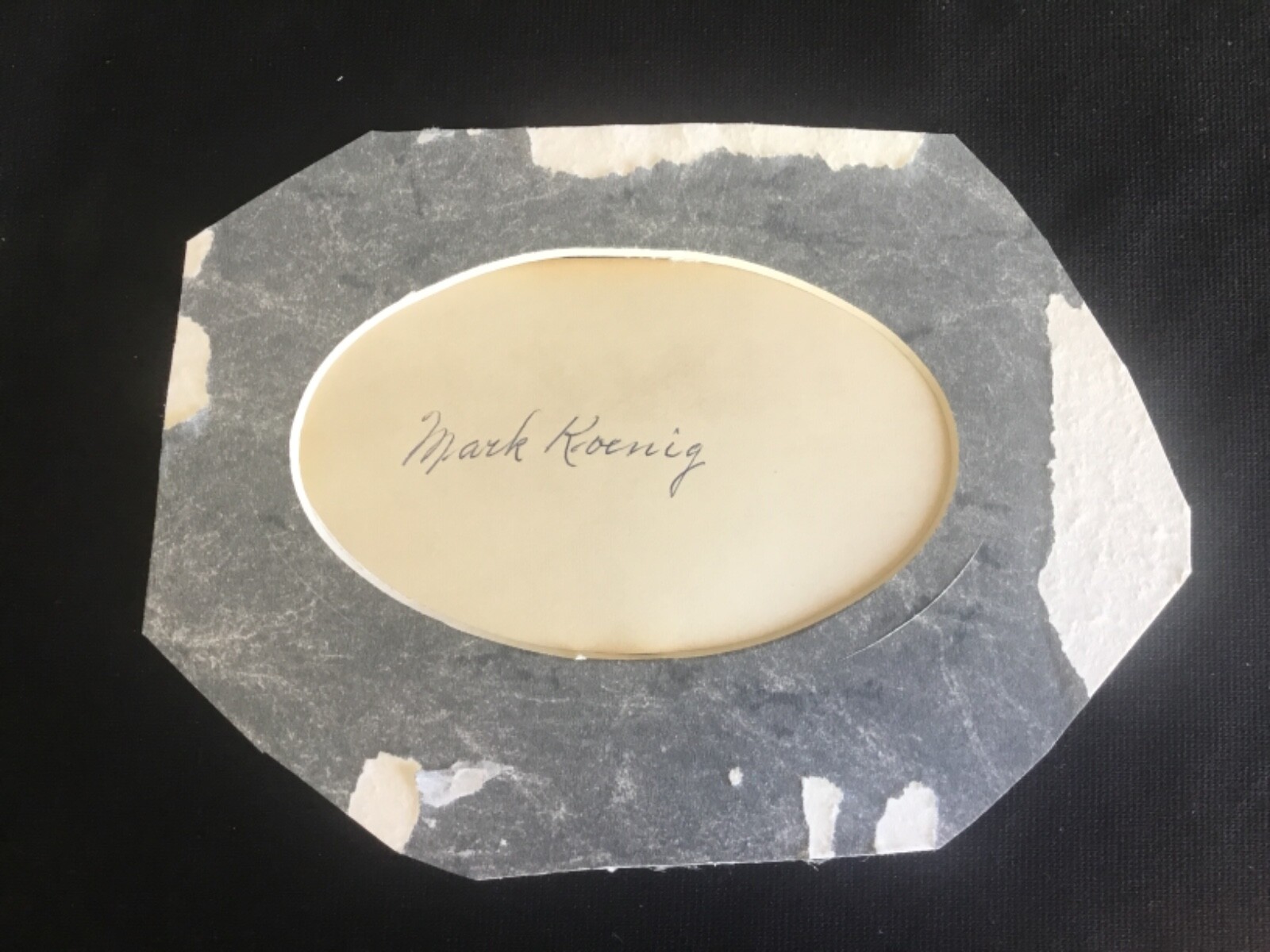 Mark Koenig Signed Autograph 1927 New York Yankees Bronx Bombers ...